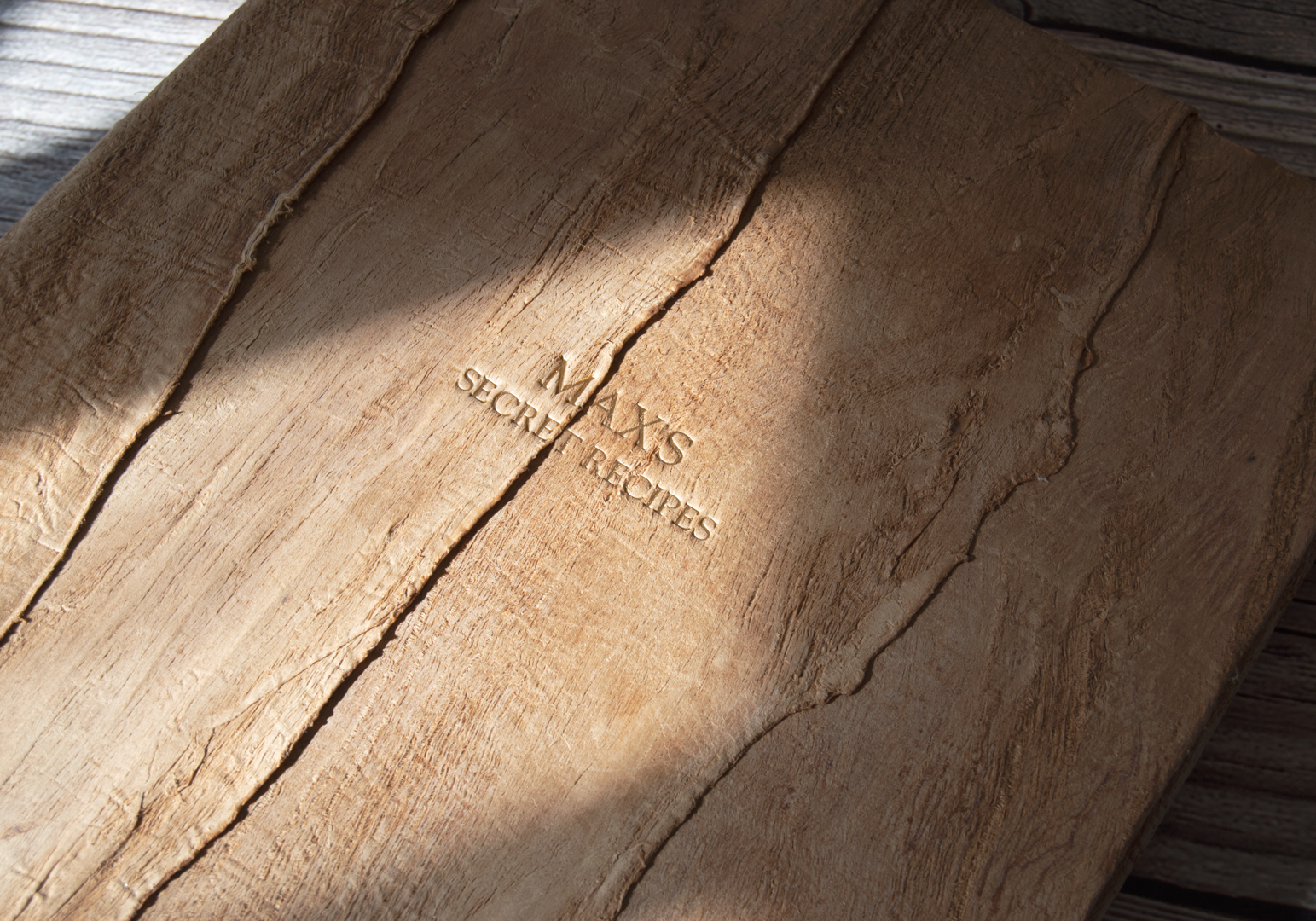 Bark A4 70mm Bark Lever Arch Ring Binder | Personalised Handmade ...